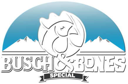 Busch & Bones Wing Card